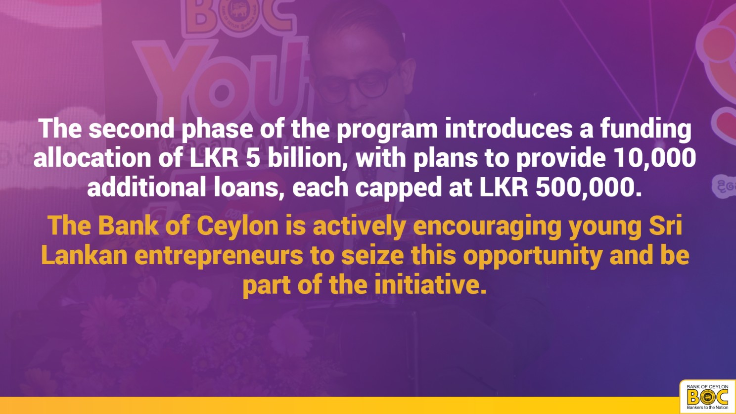 BOC Launches Phase Two of ‘BOC Youth’ Loan Scheme to Empower Young ...