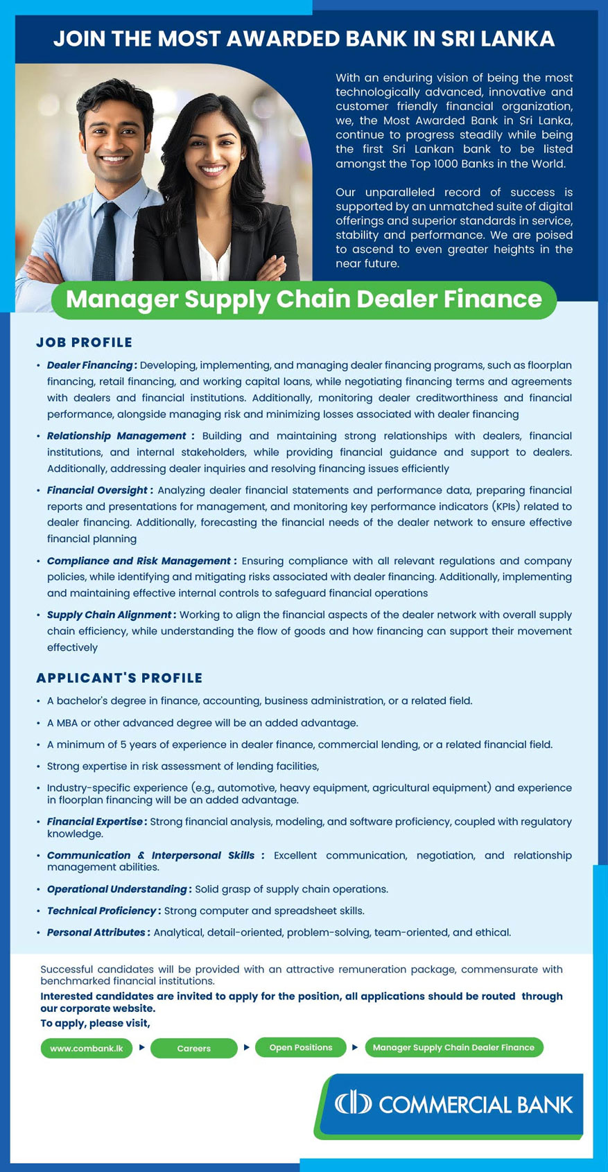 Commercial Bank | Careers