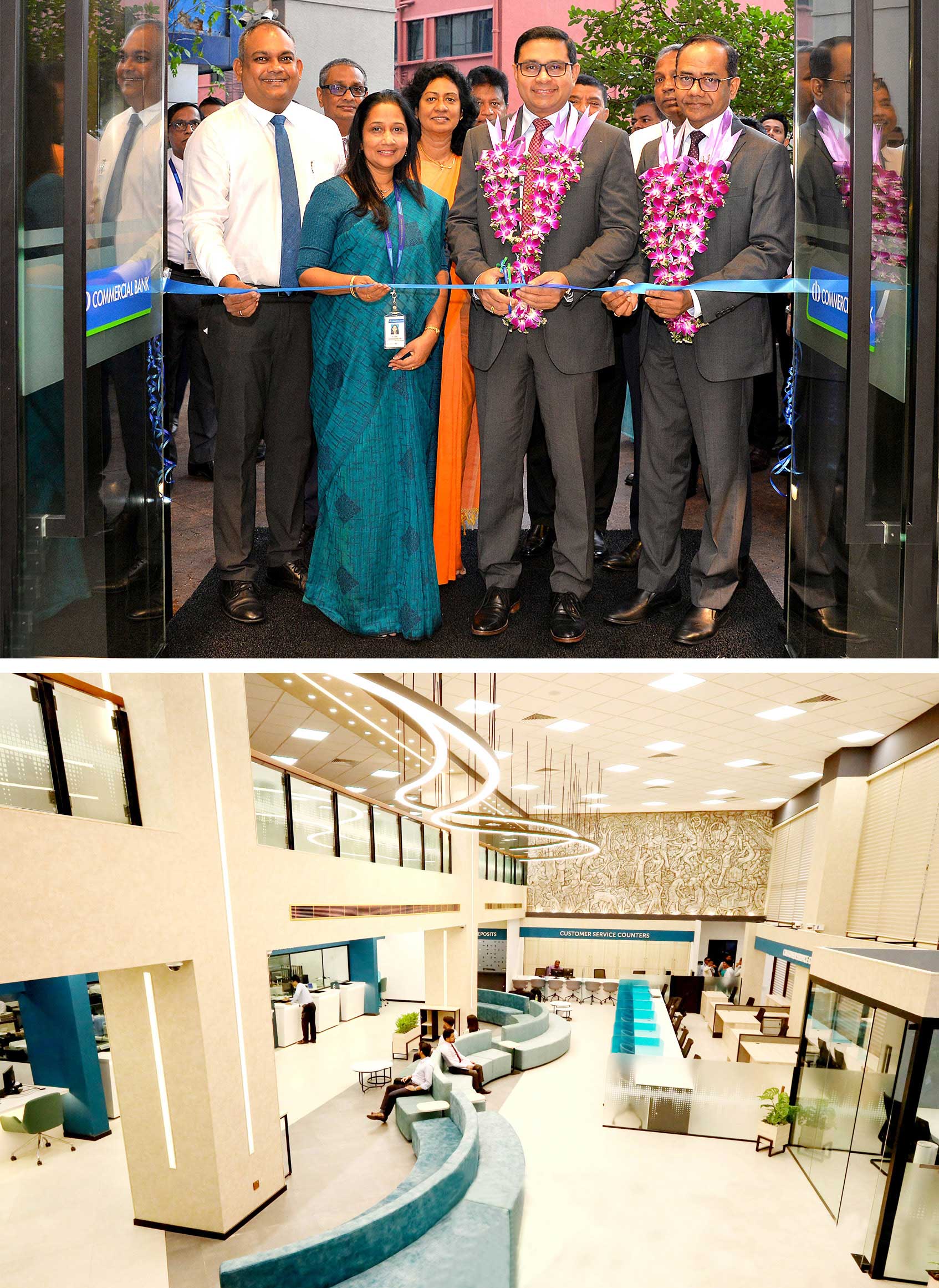 Commercial Bank | ComBank unveils new Corporate Branch at Head Office