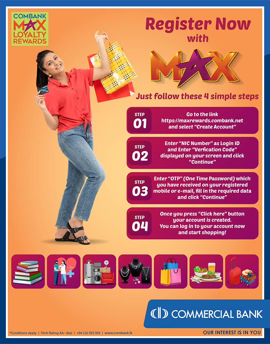 Commercial Bank | Register Now with ComBank Max Loyalty Rewards