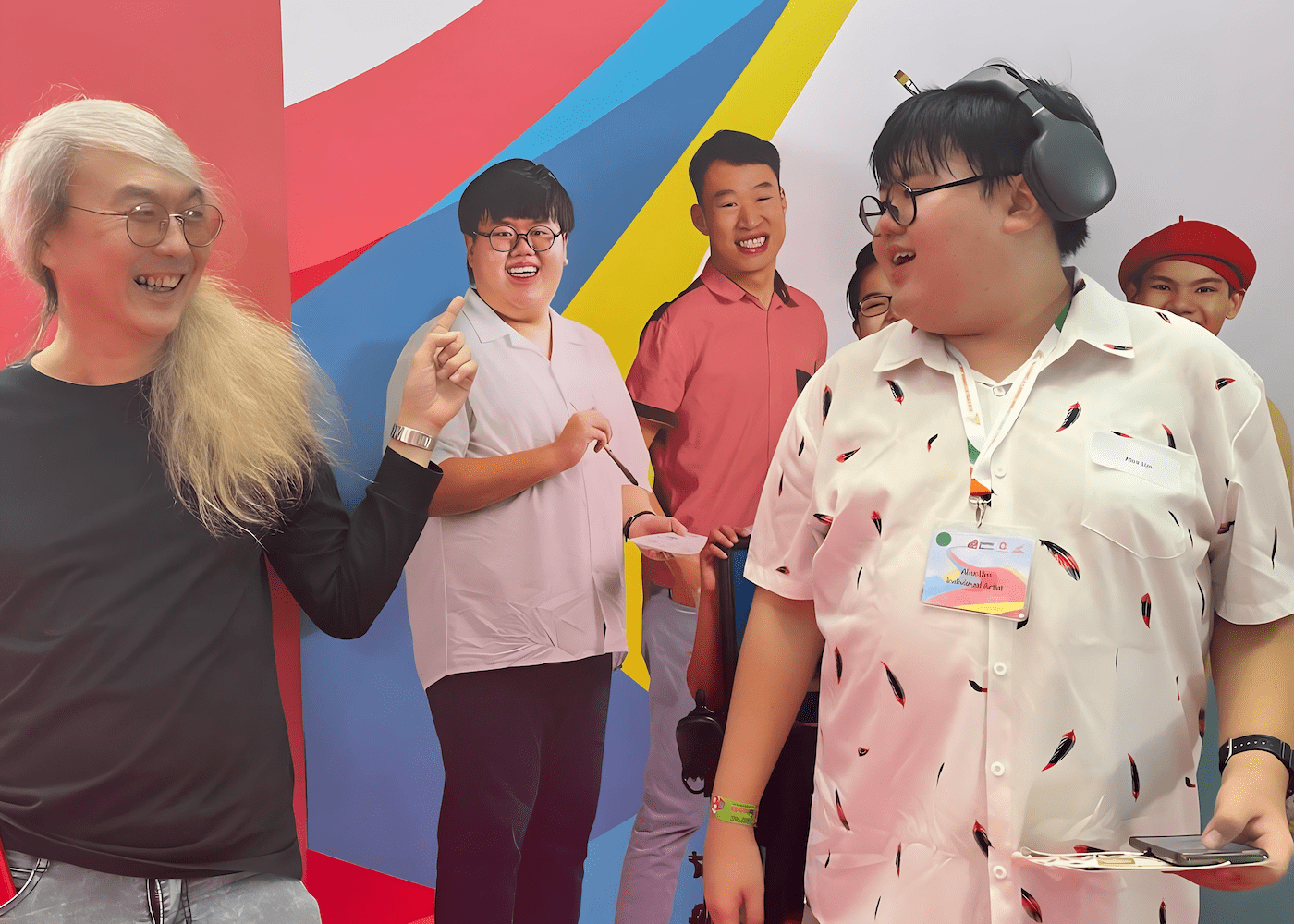 "Art calms his mind": Dad of teen artist with autism shares