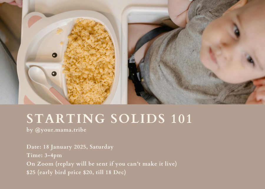 Starting Solids 101 - HoneyKids Asia