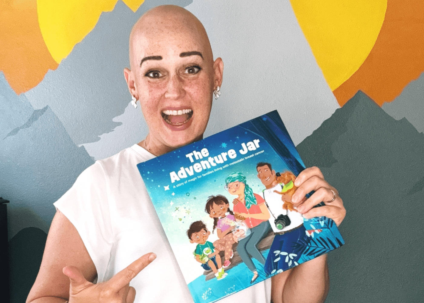 The Adventure Jar story book for kids with a parent with cancer