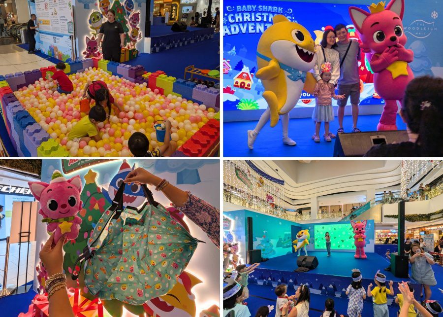 2025 Christmas mall events & shows for kids in Singapore