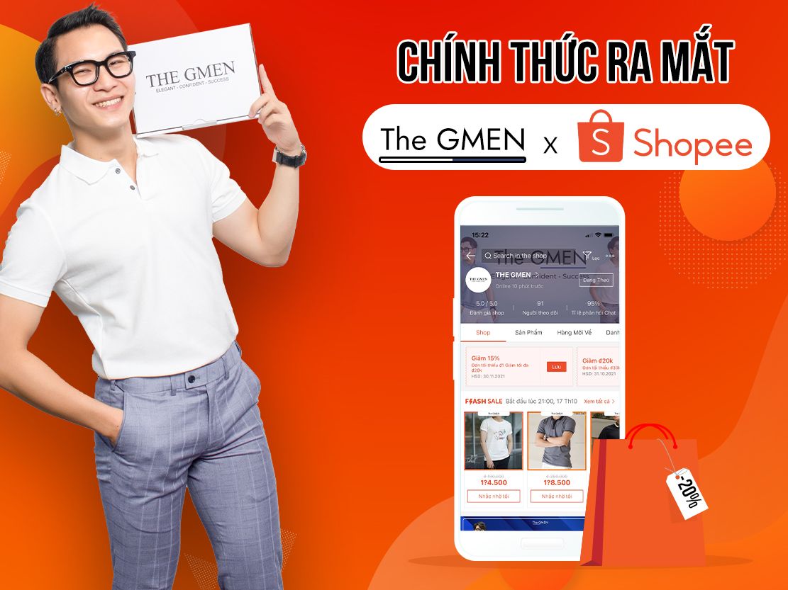 THE GMEN CHÍNH THỨC RA MẮT TẠI SHOPEE | THE GMEN
