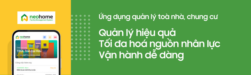 neoHome - Kiến thức chuyển đổi số vận hành toà nhà chung cư neoHome