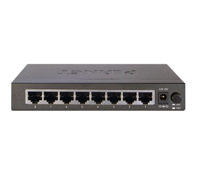 Switch Planet 8-Port 10/100Mbps Fast Ethernet Switch, Metal (FSD-803)