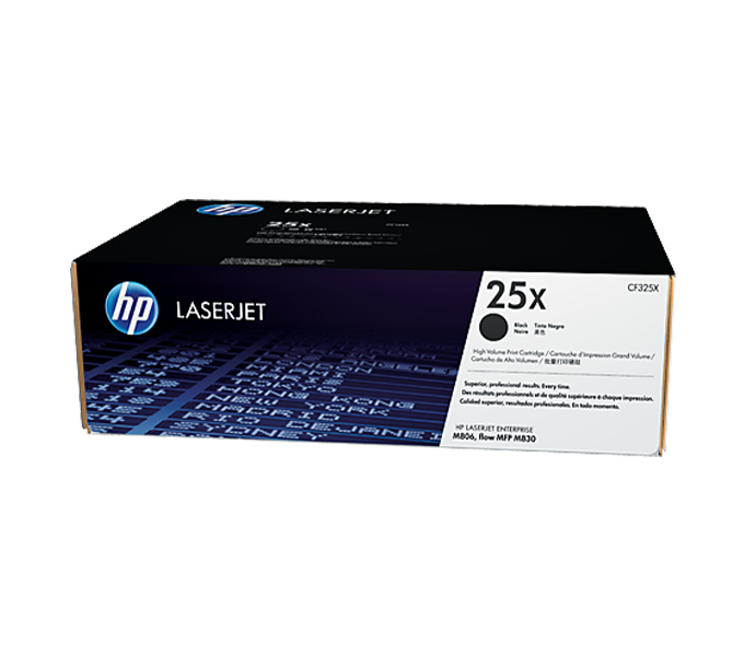 Toner Cartridge HP Laser 25X (CF325X) High Yield Black for M806/M830 ...