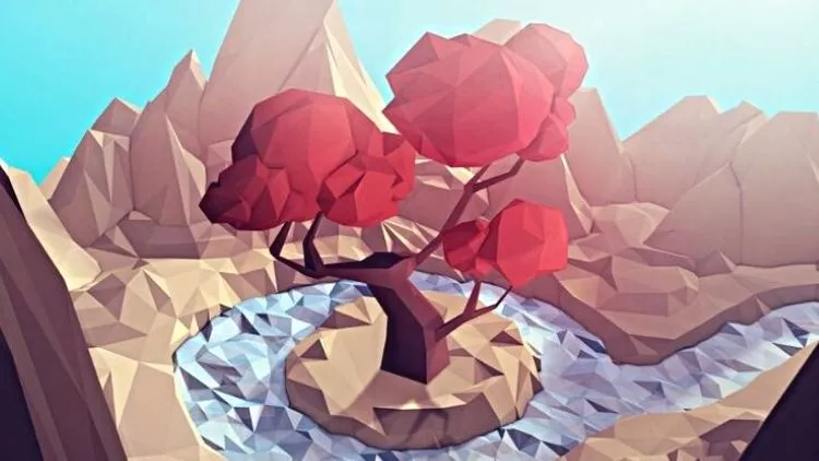 Cinema 4D: Create Low Poly Tree with 3D Modeling Skills