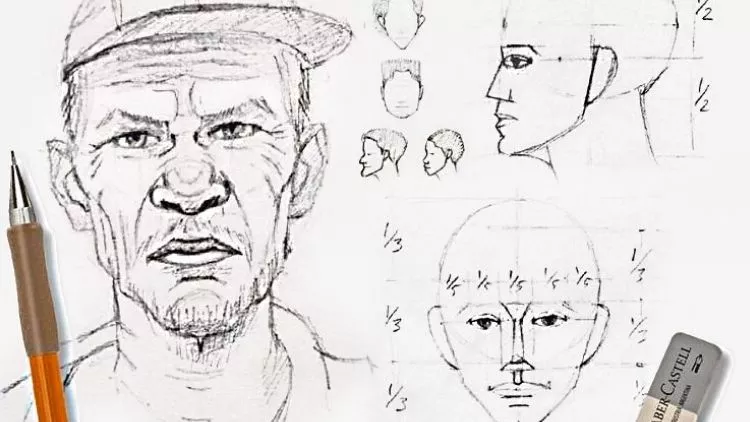 Portrait Sketching Course | Pencil Sketch Portrait